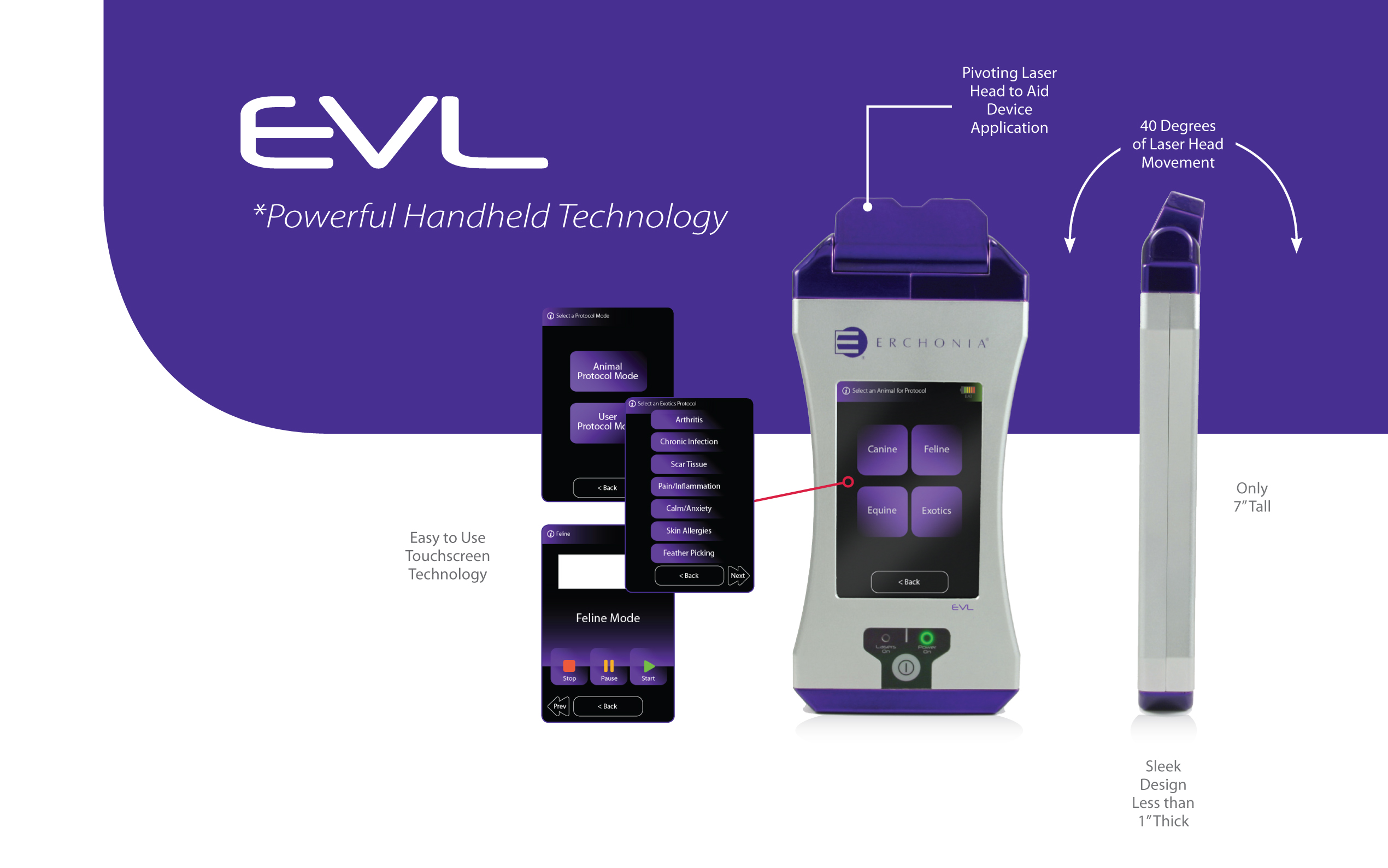 EVL~Violet Laser | Laser Pet Care Solutions from Erchonia